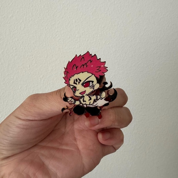 Manga | Jewelry | Sukuna Jujutsu Kaisen Enamel Pin New | Poshmark